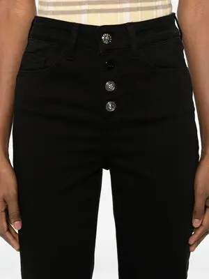 Liu Jo Wide-leg Buttoned Jeans
