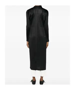 PLEATS PLEASE BY ISSEY MIYAKE Facade Pleated Coat