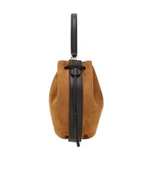 FERRAGAMO Hug Bucket Bag - Brown