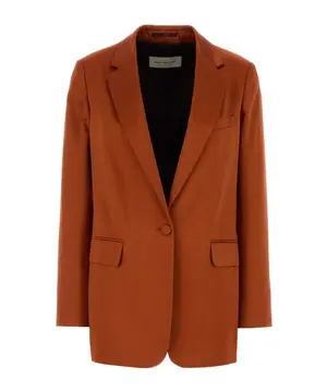 Dries Van Noten Blanchet Single-breasted Blazer - Brown