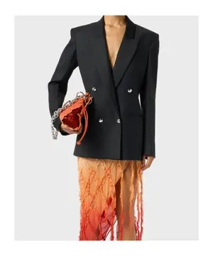 Blumarine Double-breasted Fitted Blazer
