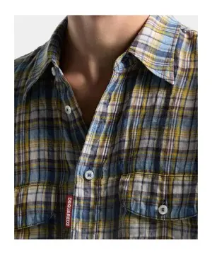 Dsquared2 Check Pocket Shirts - Multicolor