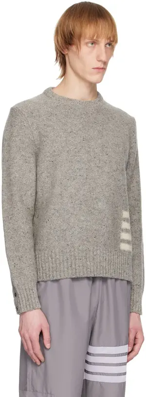 Thom Browne 4-bar Crewneck Sweater