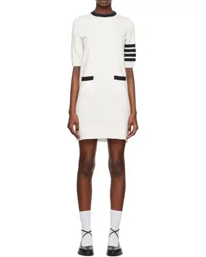 Thom Browne Hector Motif Mini Dress
