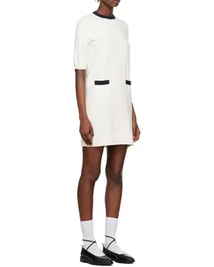 Thom Browne Hector Motif Mini Dress