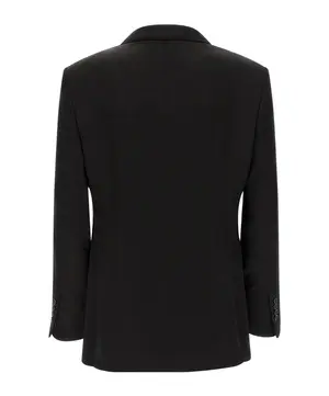 TOM FORD Double Breasted Blazer - Black