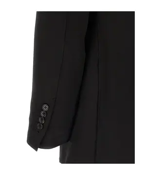 TOM FORD Double Breasted Blazer - Black