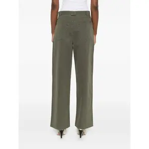 ANINE BING Grayson Trousers - Green