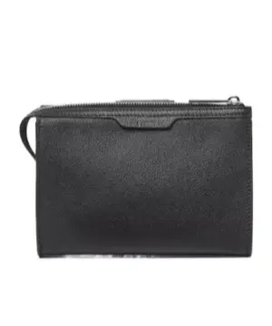 Fendi Leather Bag With Macro Dots Inlay