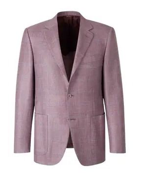 Canali Check-pattern Blazer - Multi-color