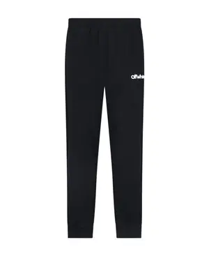 Off-White Logo-embroidered Track Pants - Black