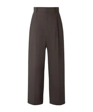 Soeur Pleated Zipper Casual Pants - Black