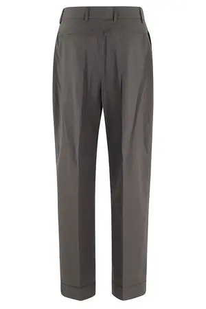 Soeur Pleated Zipper Casual Pants