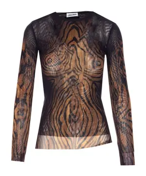 Jean Paul Gaultier Sheer T-shirts For Women