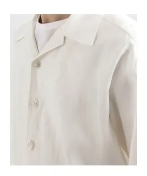 Dolce & Gabbana Dolce Gabbana Long-sleeved Hawaii Shirt - White