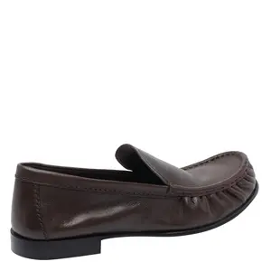 Miu Miu Logo-embossed Loafers - Brown