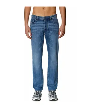 DIESEL® Larkee-beex Mid-rise Tapered Jeans - Blue