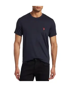 Burberry Burb Parker Ss Tee Blu