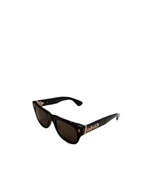Chrome Hearts Geometric D-frame Sunglasses - Black