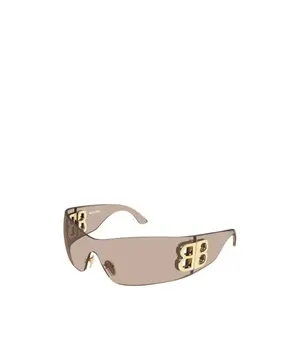 Balenciaga Shield Frame Sunglasses