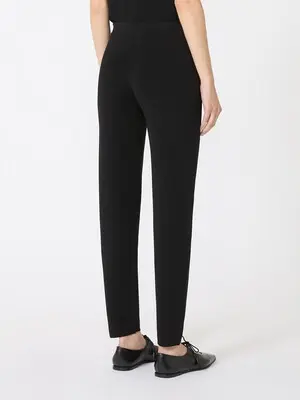 Max Mara Viscose Crêpe Ankle Length Trousers