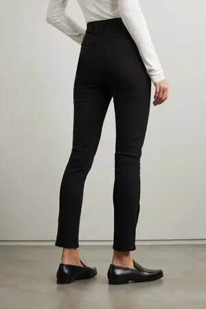 FRAME Skinny Jeans With High Waist And Button Details