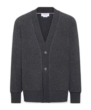 Thom Browne V-neck Wool Cardigan