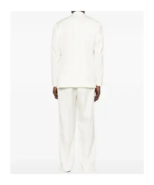 LARDINI Double-breasted Blazer - White