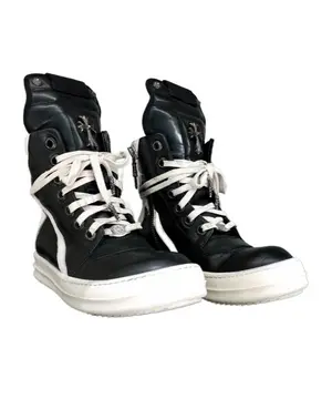 Chrome Hearts High-top Casual Lace-up Boots