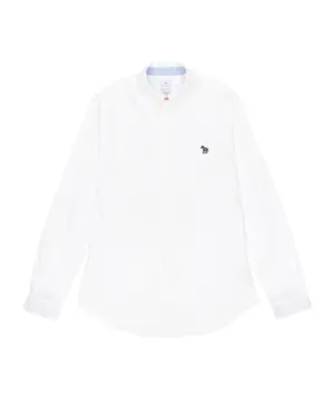 Paul Smith Zebra Patch Shirt - White