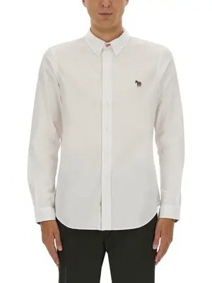 Paul Smith Zebra Patch Shirt