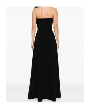 Solace London Bare Shoulder Flared Dress