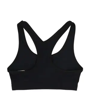 JIL SANDER Logo Printed Sport Bra - Black
