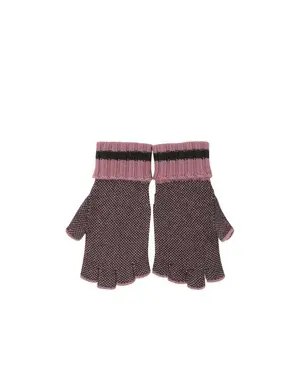 Gucci Gg Motif Fingerless Gloves