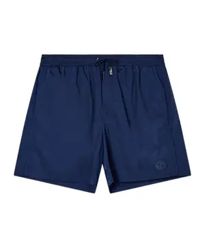 Giorgio Armani Logo Patch Drawstring Swim Shorts - No