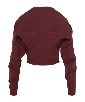 VIVIENNE WESTWOOD Logo Embroidered V-neck Sweatshirt
