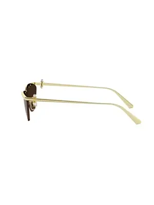 Dior Cat Eye Frame Sunglasses - Brown