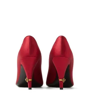 Versace Pointed-toe Stiletto High Heels - Red