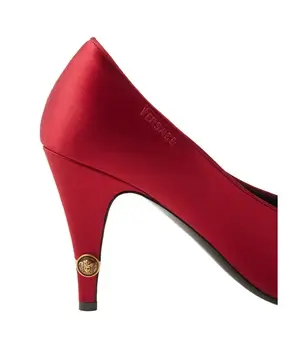 Versace Pointed-toe Stiletto High Heels - Red