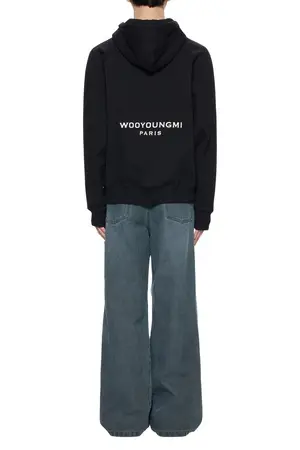 WOOYOUNGMI Logo Back Hoodie