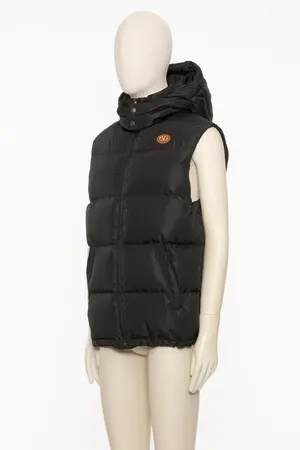 Valentino Garavani Vlogo Signature Zip-up Puffer Gilet