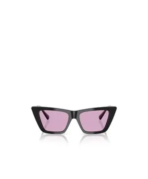 JIMMY CHOO Cat Eye Frame Sunglasses - Black