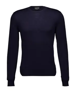 TOM FORD Crewneck Fine-knit Jumper With Long Sleeves