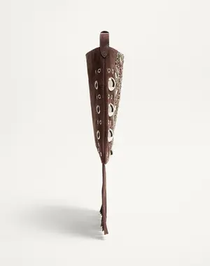 Valentino Garavani Embellished Fringe Shoulder Bag