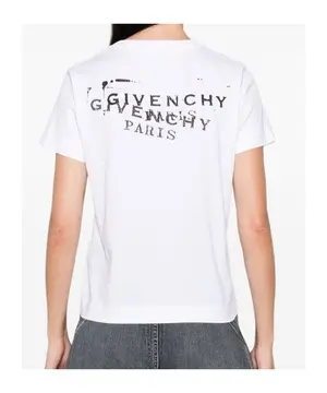 Givenchy Logo Print T-shirt - White