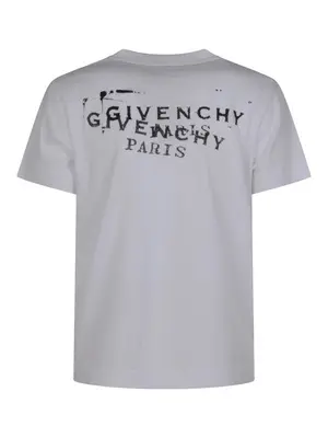 Givenchy Logo Printed Crewneck T-shirt - White