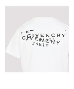 Givenchy Logo Printed Crewneck T-shirt - White