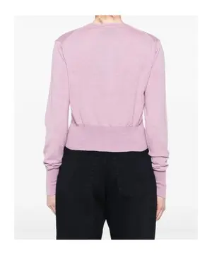 VIVIENNE WESTWOOD Orb Embroidered Cropped Cardigan