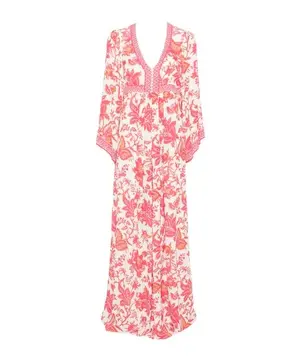 Etro Embroidered Floral Maxi Dress