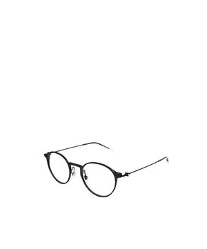 Montblanc Round Frame Eyewear - Black